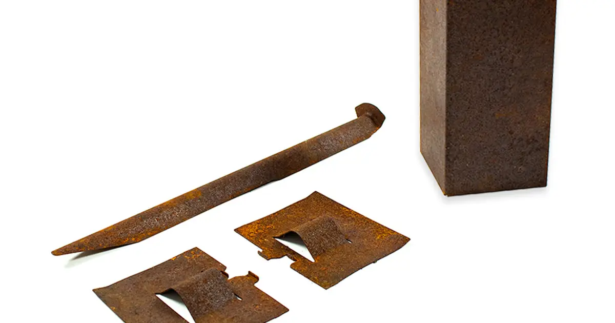 Pièce d'angle Multi-Edge Advance - Acier corten - Floralux