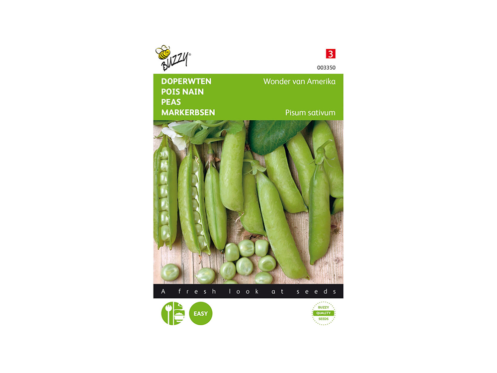 Doperwten Wonder van Amerika - 30 g - Doperwten Wonder van Amerika - 30 ...